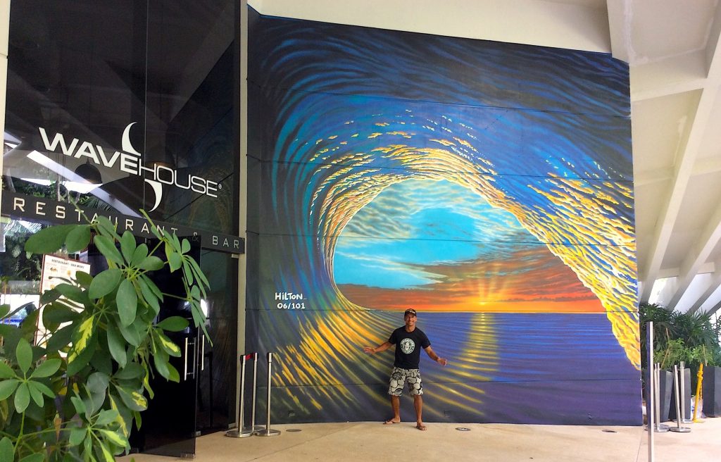 Hilton Alves - Ondas perfeitas na parede | Waves